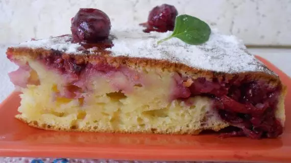 Cherrycake sa Cherry-om, korak po korak recept sa fotografijama