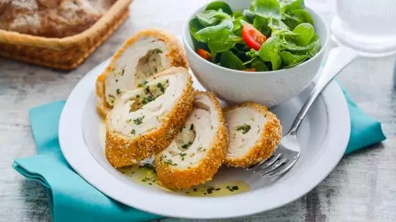 Cutlets Devoli, resep langkah-langkah kanthi foto