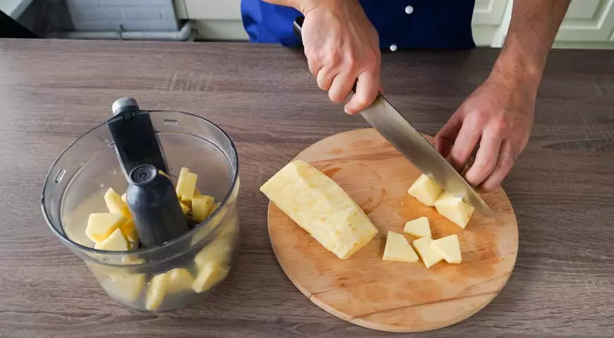 Galetes amb melmelada de pinya a l'interior, fent polpa de pinya arbitrària