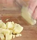 Recette de cuisson photo: purée de pomme de terre avec asperges et saumon, étape n ° 1