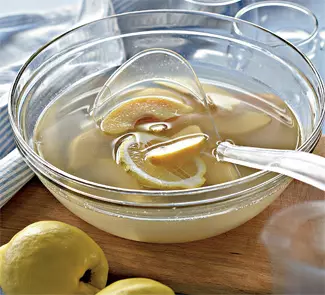 Compote frá Quince með Lemon 2