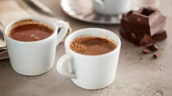 Chocolate quente de París, receita paso a paso con fotos