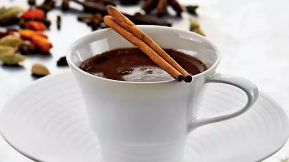 Chocolate quente picante, receita paso a paso con fotos