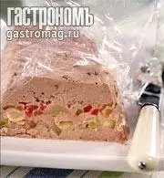 Terrine bolgár borssal és cukkini, lépésenkénti recept a fotókkal