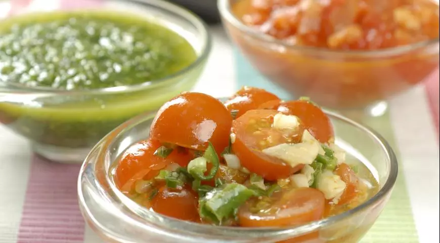 Salsa salsa salsa, salsa roha, salsa verde