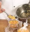 Reseptin hazırlanmasının şəkli: persimmonun jeli, 3 nömrəli addım