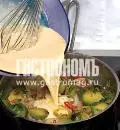 Stock Foto Koeke Recept: Omelet mei Brussel Cabbage, Stap Number 3