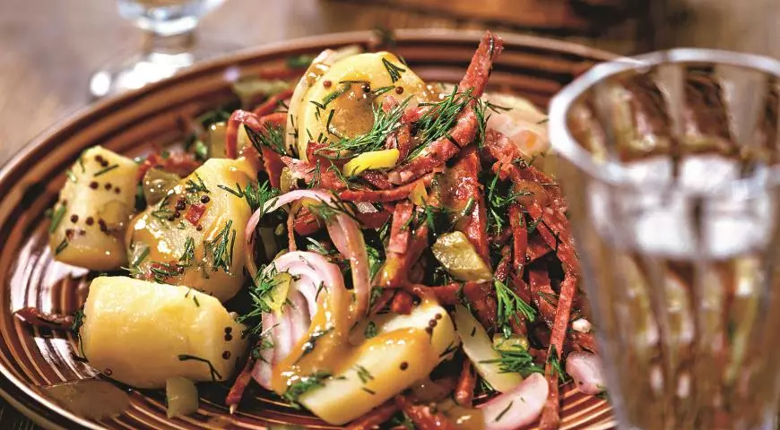 Salade de pommes de terre allemande