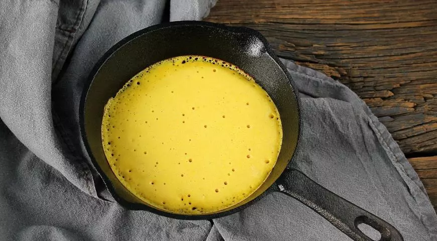 Fry li-pancake tsa oli ea meroho