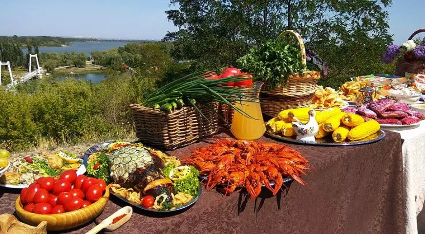 Kekayaan gastronomi Azov.