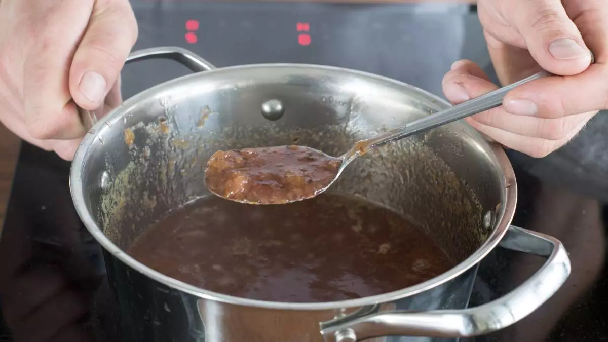 Confiture de la groseille, soudez la confiture