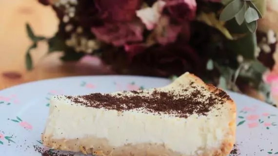 Soft cottage Cheese Cheesecake, stap-by-stap resept mei foto's