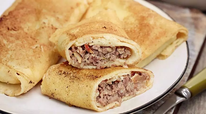 Meat Pancakes-ynfoljen