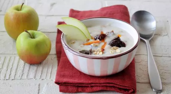 Sup sayur oatmeal, resep langkah-langkah kanthi foto