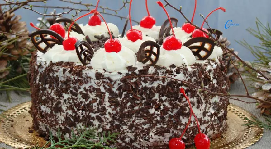 Gotvim Schwarzvvalian Cherry Cake Black Forest
