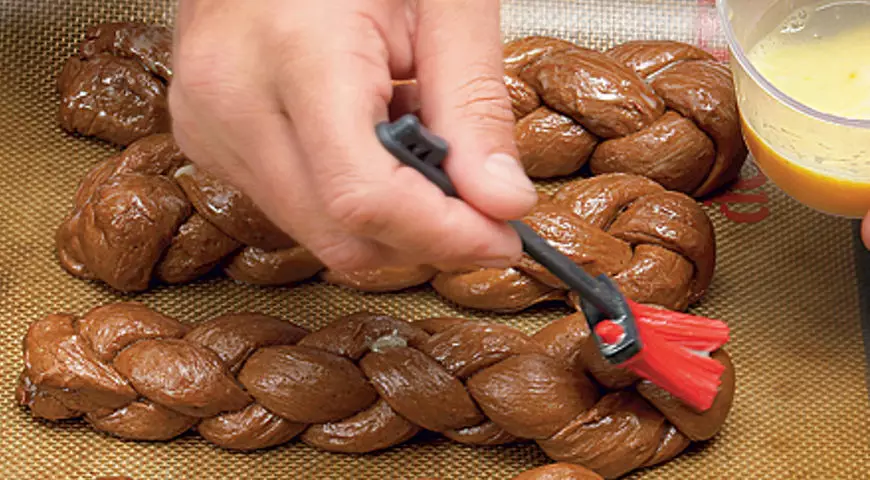 Foto retsepti valmistamisest: šokolaadi tellised rumblae, samm-number 2