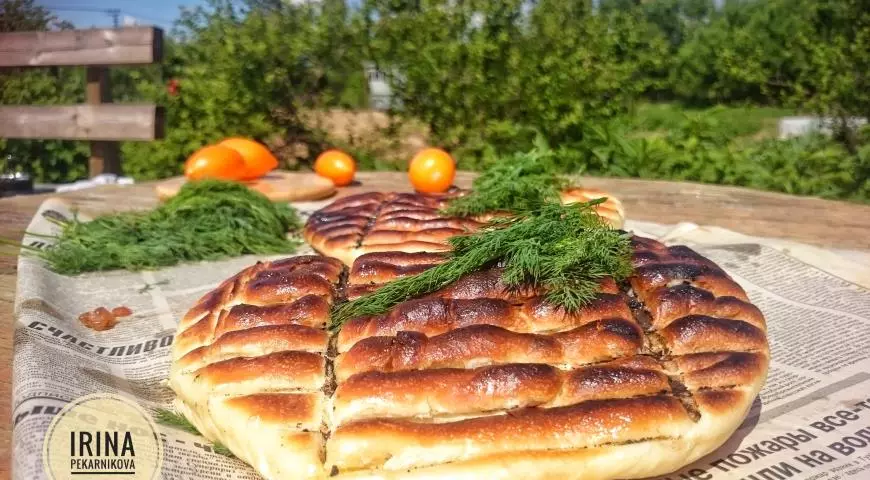 Khachapuri auf dem Mangale