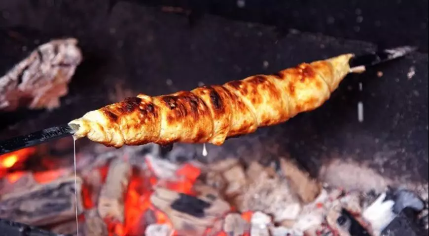 Recepta original de cuina per a carbons amb farcit de suluguna