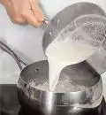 Ntụziaka foto na-esi nri: osikapa pudding na tomato na vanilla, nọmba nke abụọ