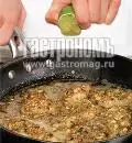 Foto Rețetă de gătit: Fried Mintai în Pâinea Orekhovo-ciuperci, Pasul nr. 3