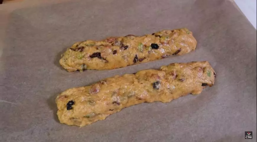 Foto resep memasak: biscotti dengan jeruk tulang belakang, langkah nomor 3