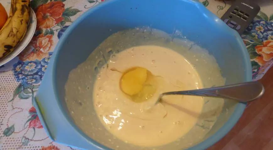 Přidat do vajíčka pancake těsto