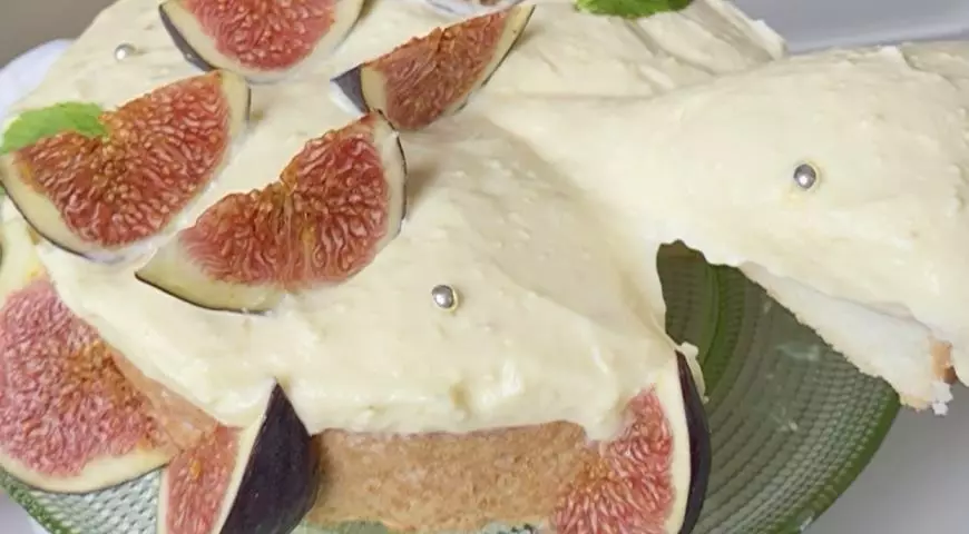 Foto vun der Virbereedung vum Rezept: Angelin Dessert mat Figs, Schrëtt Nummer 12