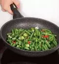 Voorraad Foto kook resep: Spinasie sop en groen groente, stap nommer 5