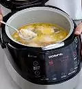 Photo Cooking Resipe: Sabaw sa manok nga adunay mais nga dumpling sa usa ka hinay nga cooker, lakang numero 6