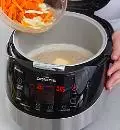 स्टक फटो पकाउने विधि: एक ढिलो कुकर, चरण №4 मा ओट फ्ल्याकको साथ तरकारी सूप