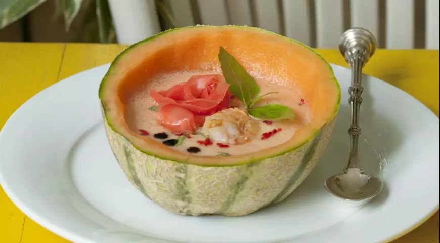 Meloen soep