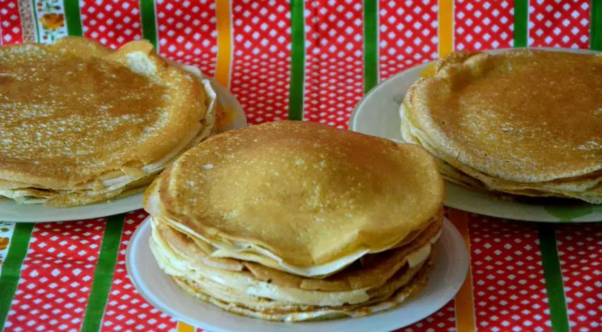 Ci pancakes rau ncuav mog qab zib