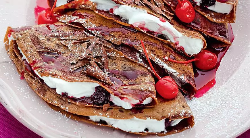 Chocolate Pancakes 