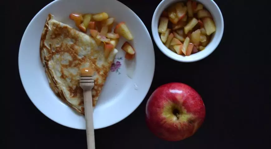 Cara nggawe pancake klapa nganggo apel apel