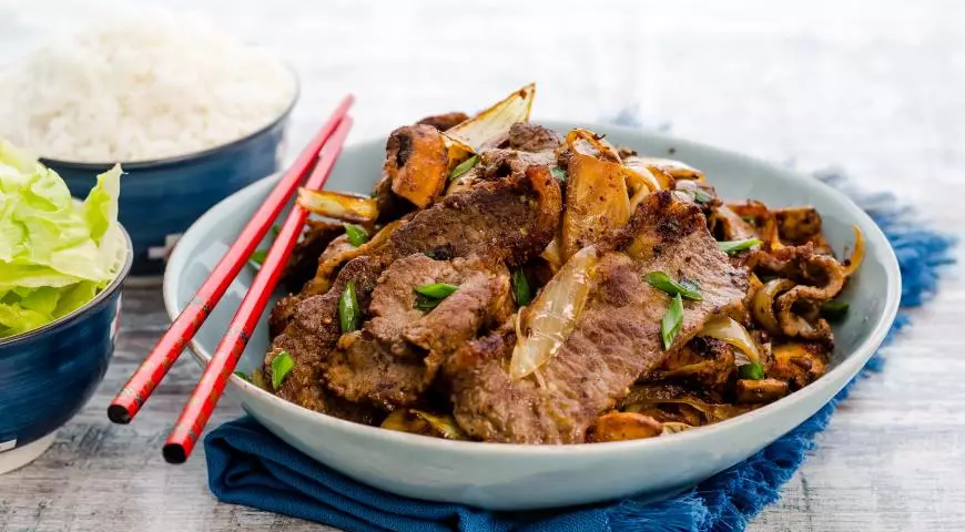 Bulgogi mairteola na Cóiré