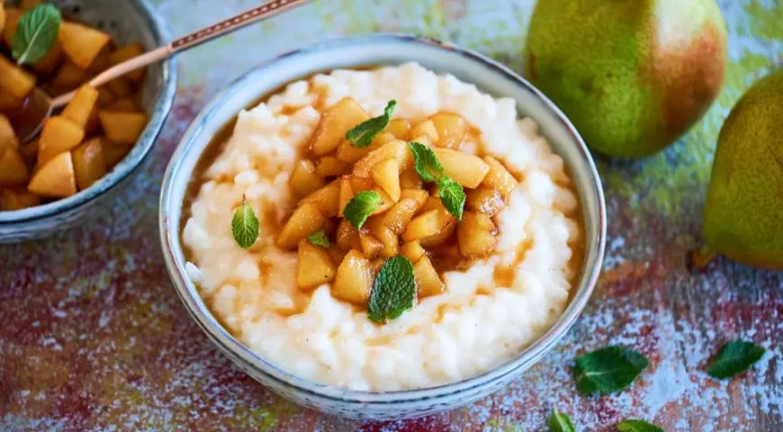 ব্রেকফাস্ট জন্য একটি আদর্শ porridge কিভাবে করতে হবে: একটি ঘূর্ণায়মান, হাড়, চাল। গুটিভস্কায় 22896_6