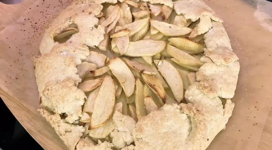 Picha ya kupikia picha: pie konda na apples - Galeta, hatua No. 5