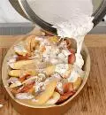 Foto kuhanje recept: krompir Cassirole z jabolki in slanino, korak št. 6