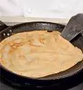 Foto resep memasak: pancake soba dengan apel, langkah nomor 6