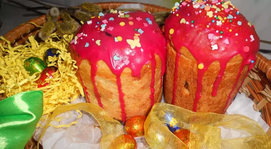 Curd Cake z wiśni oblodzenia