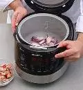 調理レシピ：スロークッカーでトルタの上の豆とソーセージ、ステップ番号2