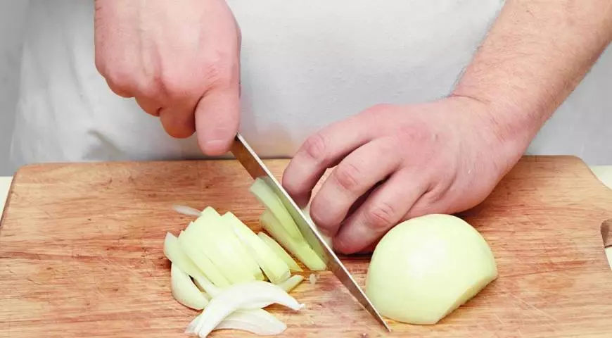 Fotografija za kuhanje Recept: Kukuruzni Polenta sa biljem i češnjakom, korak br. 1