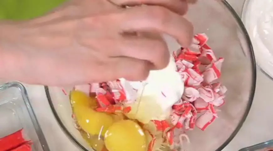 Stock Foto Matlagning Recept: Crab Casserole på 15 minuter, steg nummer 2