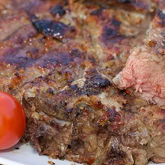 Steak von Kalbfleisch