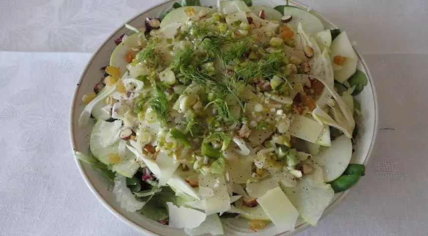 Groene vitamine salade