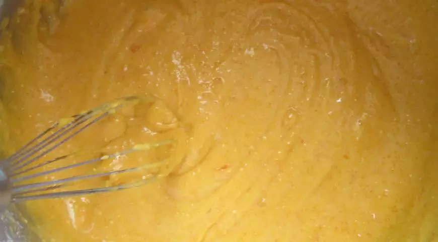 Foto Kachen Rezept: Pumpkin Pie mat Sauer Crème, Schrëtt Nr 1