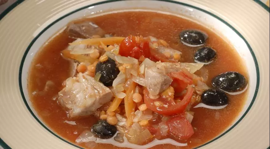 Leachy Pork Soup.