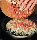 |免版税照片烹饪食谱：Pittipanna，土豆用肉，步骤编号1