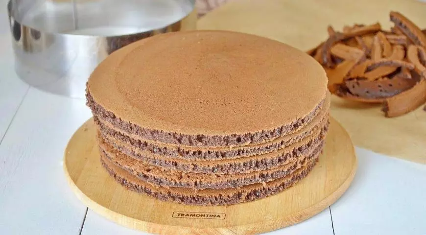 Ikhekhe le-chocolate epanini