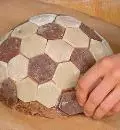 Photo Cooking Recipe: Soccer Ball Cake, Step Number 10